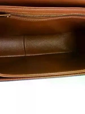 Celine Triomphe Coated Canvas Teen Shoulder Bag - Brown