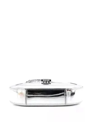 Versace Greca Goddess Small Hobo Bag - Silver