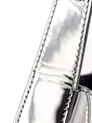 Versace Greca Goddess Small Hobo Bag - Silver
