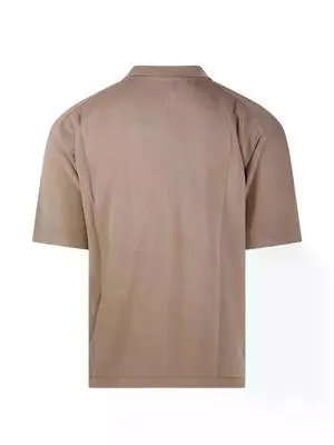ROBERTO COLLINA V-neck T-shirt - Neutrals