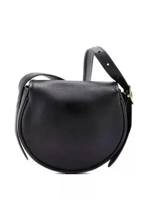 LOUIS VUITTON Tambourin Nm Leather Crossbody Bag - Black