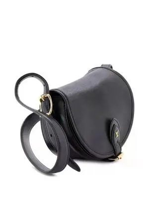 LOUIS VUITTON Tambourin Nm Leather Crossbody Bag - Black