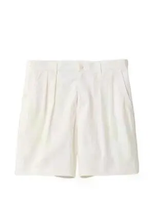 COOR Pleated Linen Shorts