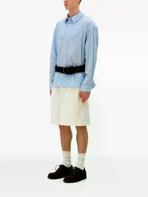 COOR Pleated Linen Shorts