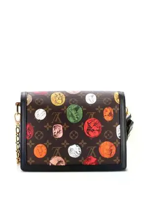LOUIS VUITTON Dauphine Fornasetti Cameo Monogram Canvas Mm - Brown