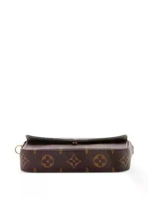 LOUIS VUITTON Felicie Strap & Go Handbag Monogram Canvas - Brown