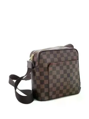 LOUIS VUITTON Olav Pm Crossbody Bag Damier