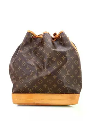 LOUIS VUITTON Noe Handbag Monogram Canvas Large - Brown