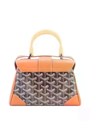 Goyard Saigon Top Handle Mini Shoulder Bag - Brown