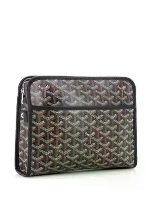 Goyard Jouvence Toiletry Pouch Coated Canvas Mm - Black