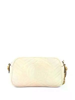 Gucci Gg Marmont Small Shoulder Bag - Neutrals