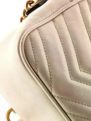 Gucci Gg Marmont Small Shoulder Bag - Neutrals
