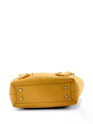 Bottega Veneta Arco Intrecciato Leather Small Shoulder Bag - Yellow