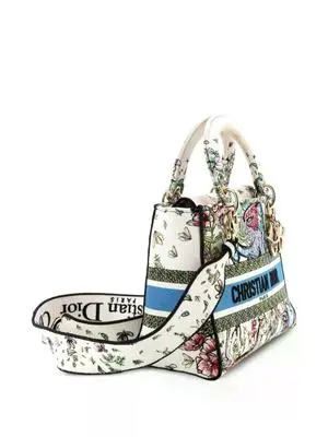 Dior Lady D-lite Medium Satchel - Blue