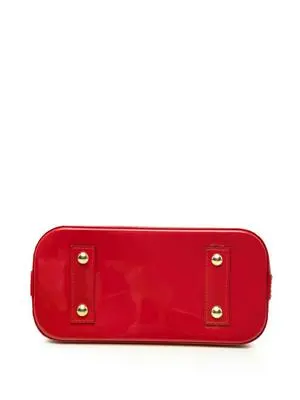LOUIS VUITTON 2014 Monogram Vernis Alma Bb Satchel