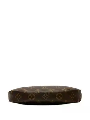 LOUIS VUITTON 2001 Monogram Pochette Accessoires - Brown