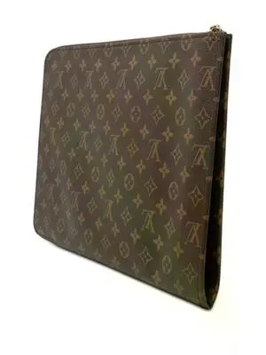 LOUIS VUITTON 1996 Monogram Poche Documents Portfolio