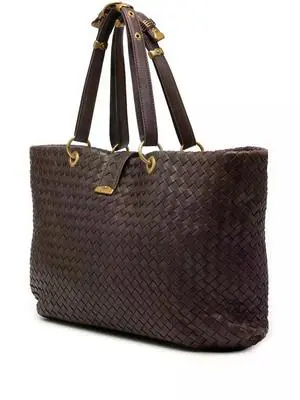 Bottega Veneta 2007 Large Nappa Intrecciato Capri Tote Bag