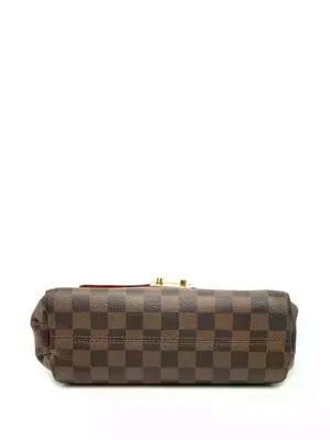 LOUIS VUITTON Damier Ebene Croisette Satchel - Brown
