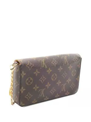 LOUIS VUITTON 2010-2025 Monogram Vivienne Holiday Pochette Felicie - Brown