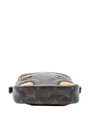 LOUIS VUITTON 1999 Monogram Danube Crossbody Bag - Brown