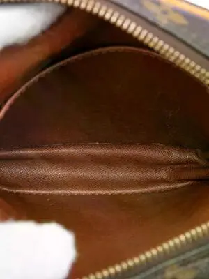LOUIS VUITTON 1999 Monogram Danube Crossbody Bag - Brown