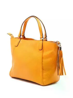 Gucci Small Calfskin Soho Cellarius Satchel - Yellow