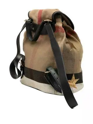 Burberry Canvas Star Sequin Backpack