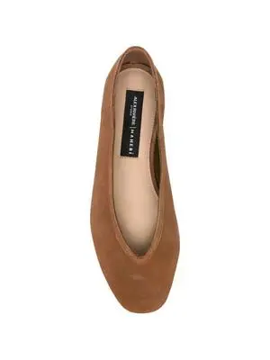 Manebí Almond Flat Ballet Flats - Brown