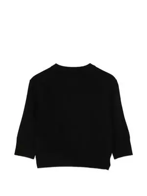 Extreme Cashmere Nº474 Super Little Buttoned Cardigan - Black