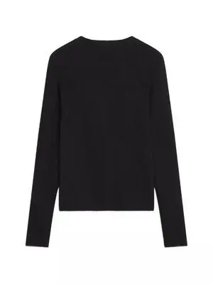 Maison Kitsuné Fox Patch Cardigan - Black
