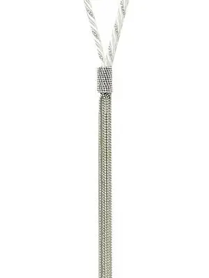 Peserico Punto Luce Chain Tassel Necklace