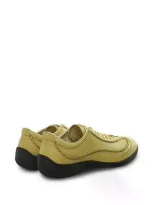 KIKO KOSTADINOV Topstitched Leather Sneakers