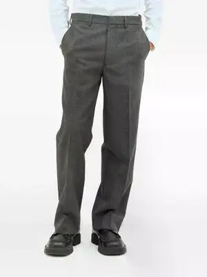 Miu Miu Logo-patch Trousers