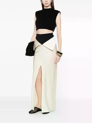 Nanushka Split Front Long Skirt