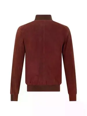 MOORER Pocket Bomber Jacket - Red