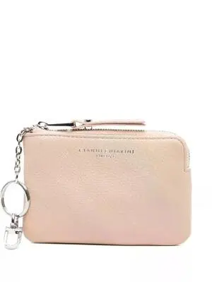 GIANNI CHIARINI Grained Leather Wallet - Neutrals