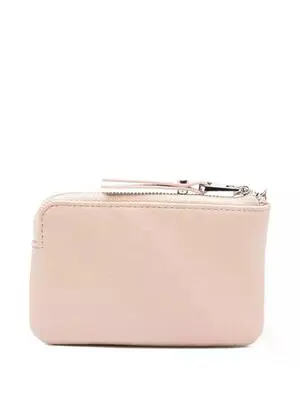 GIANNI CHIARINI Grained Leather Wallet - Neutrals