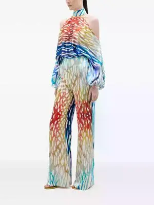 Silvia Tcherassi Andie Printed Trousers - Neutrals
