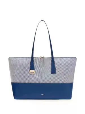 Furla Olivia Large Tote Bag - Blue