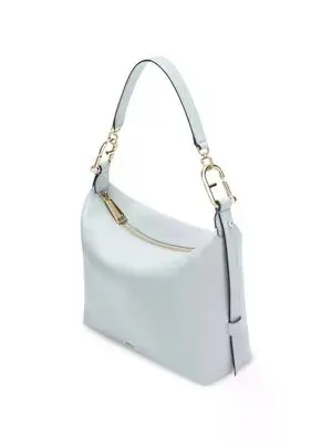 Furla Tonie M Textured Shoulder Bag - Blue
