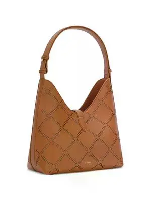Furla Goccia Small Hobo Bag - Brown