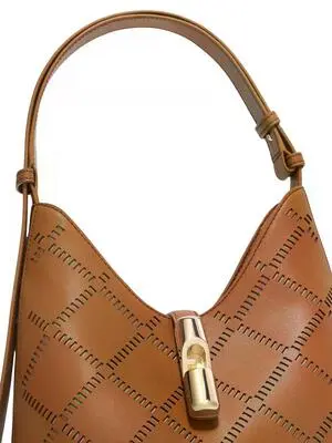 Furla Goccia Small Hobo Bag - Brown