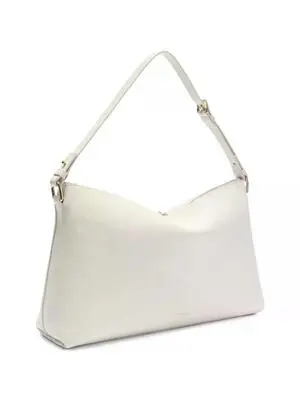 Furla Debby Large Shoulder Bag - White