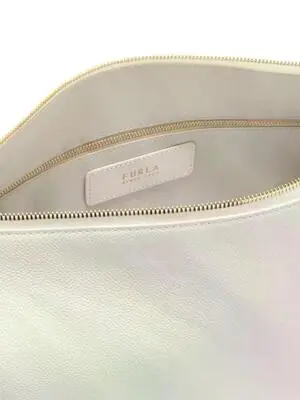 Furla Debby Large Shoulder Bag - White