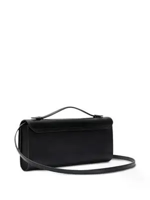 Furla Clara Leather Clutch Bag - Black
