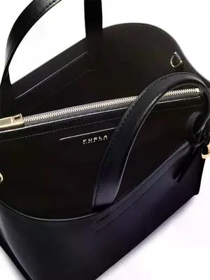Furla Small Tote Bag With Detachable Shoulder Strap - Black