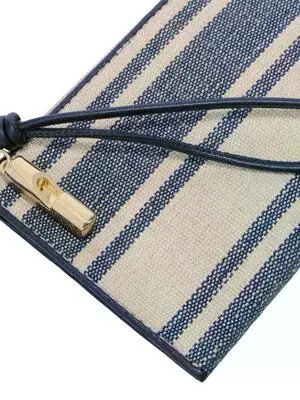 Furla Iride Striped Clutch - Blue