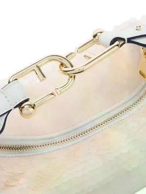 Furla Tonie Sequin Shoulder Bag - Neutrals