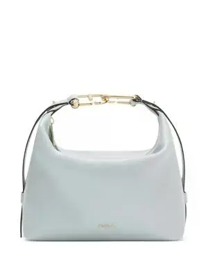 Furla Tonie Leather Clutch Bag - Blue